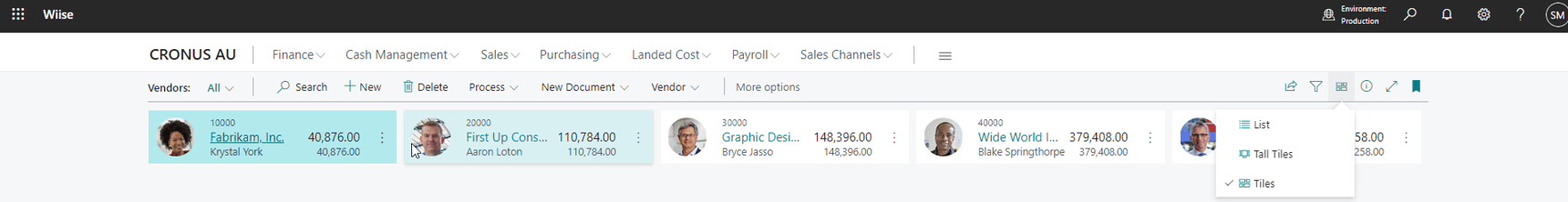 Set up your vendor for EFT payments