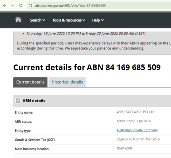 ABN Lookup