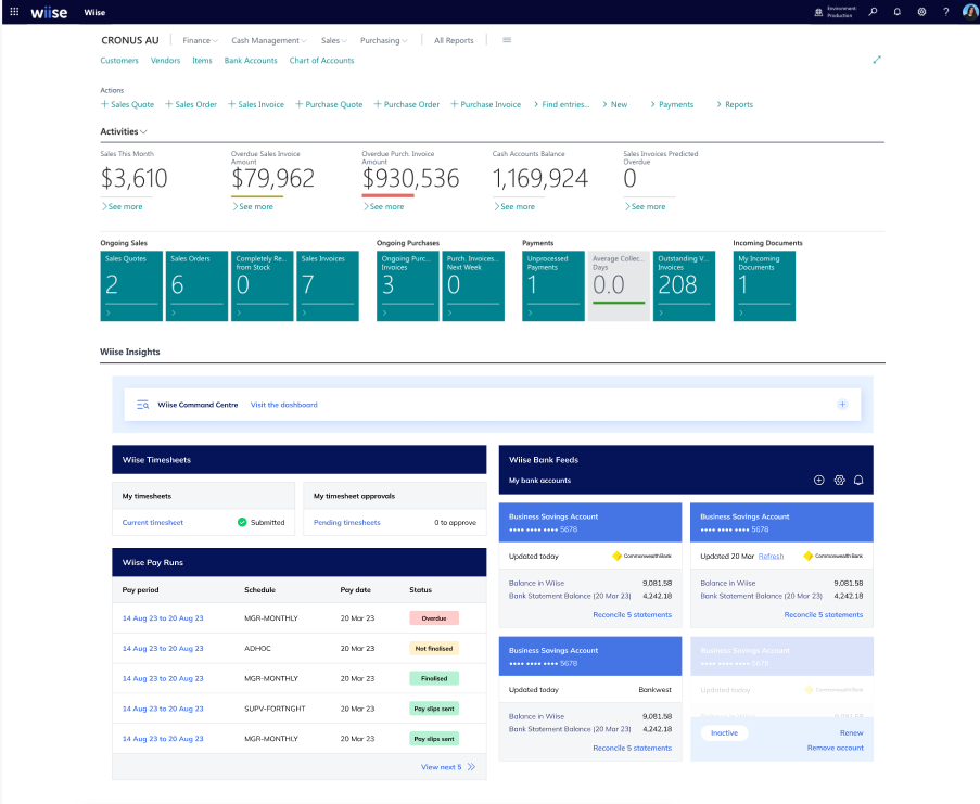Navigating Wiise Payroll