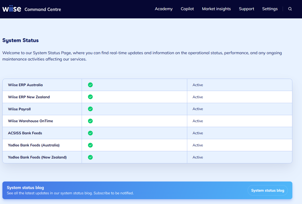 Get started with Wiise Insights