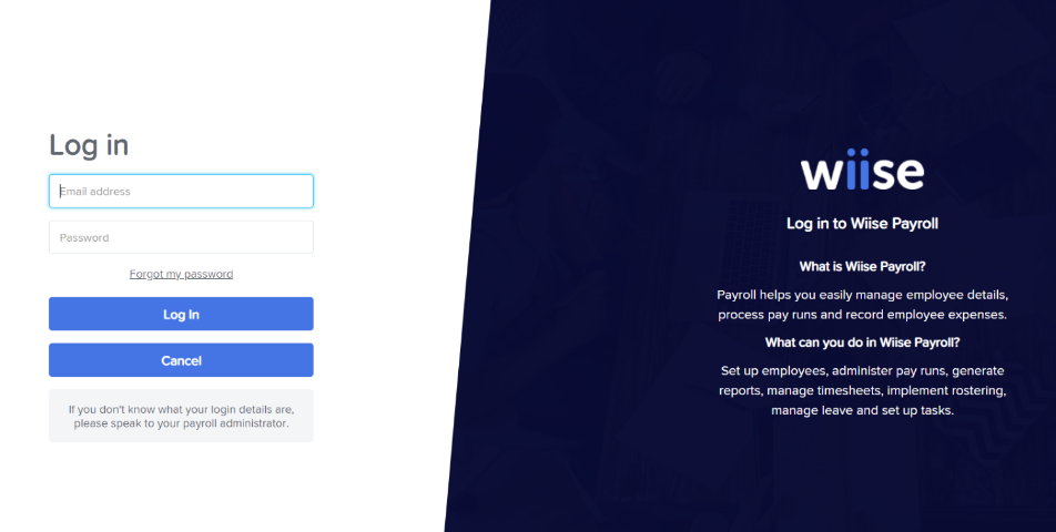 Access Wiise Payroll
